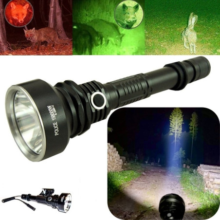 Profesionalus prožektorius ant šautuvo M2